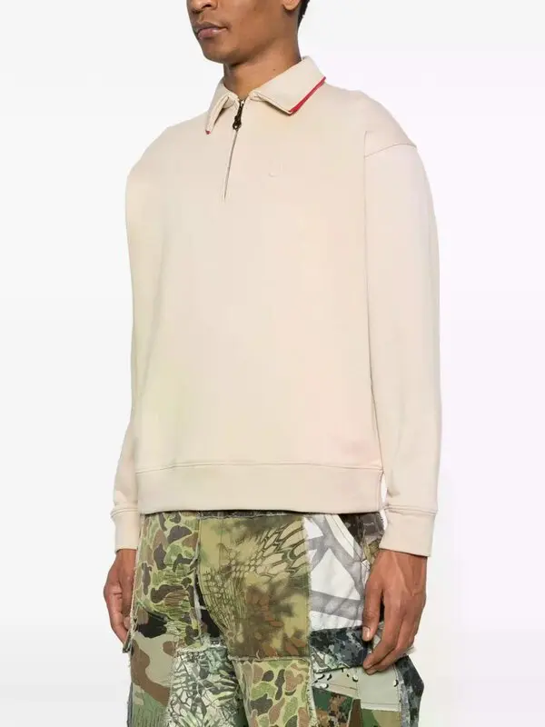 VISION OF SUPER Zip-up Collared Polo Shirt