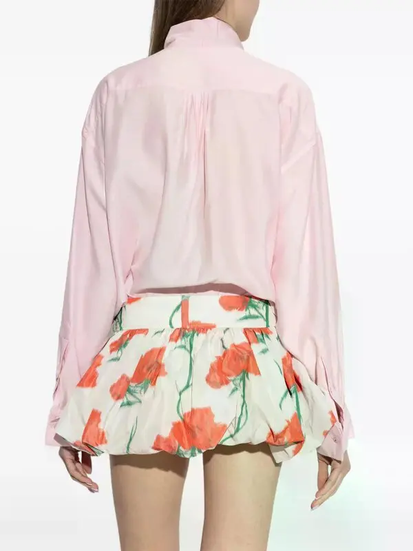 Kenzo Tie-neck Shirt - Pink