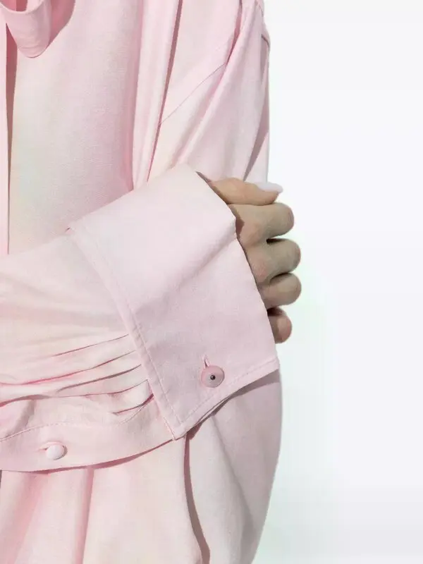 Kenzo Tie-neck Shirt - Pink