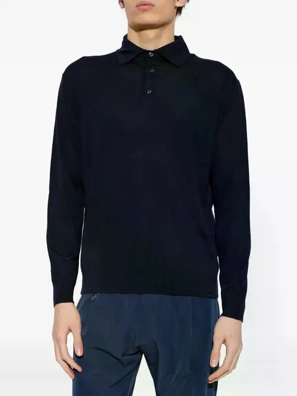 Paul & Shark Buttoned Polo Shirt - Blue