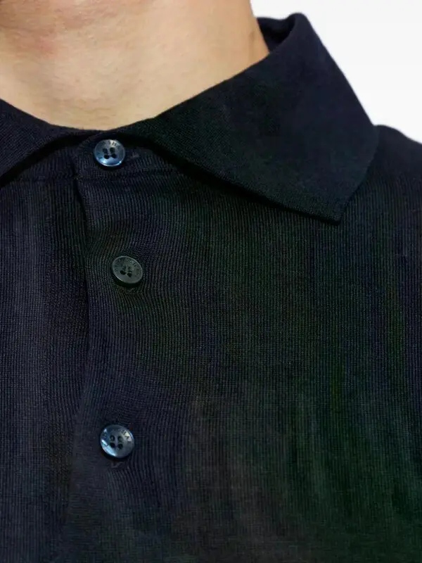 Paul & Shark Buttoned Polo Shirt - Blue