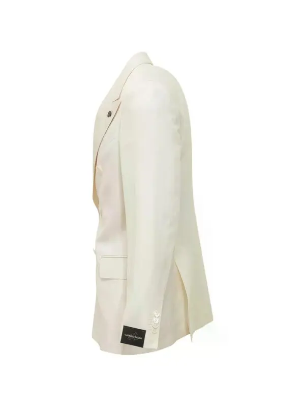 GABRIELE PASINI Double-breasted Flap Jacket - Neutrals