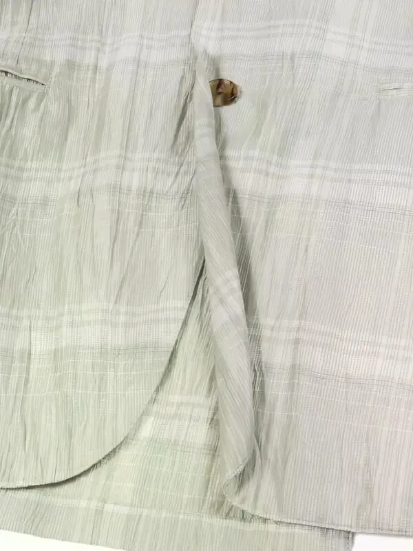 Hermès Tailored Check Jacket