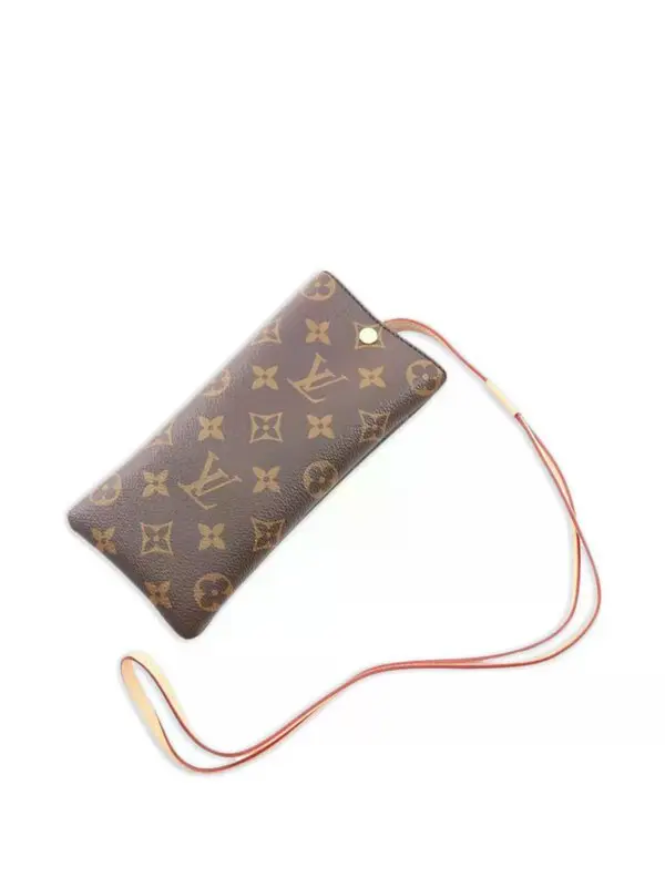LOUIS VUITTON Monogram Glasses Pouch - Brown
