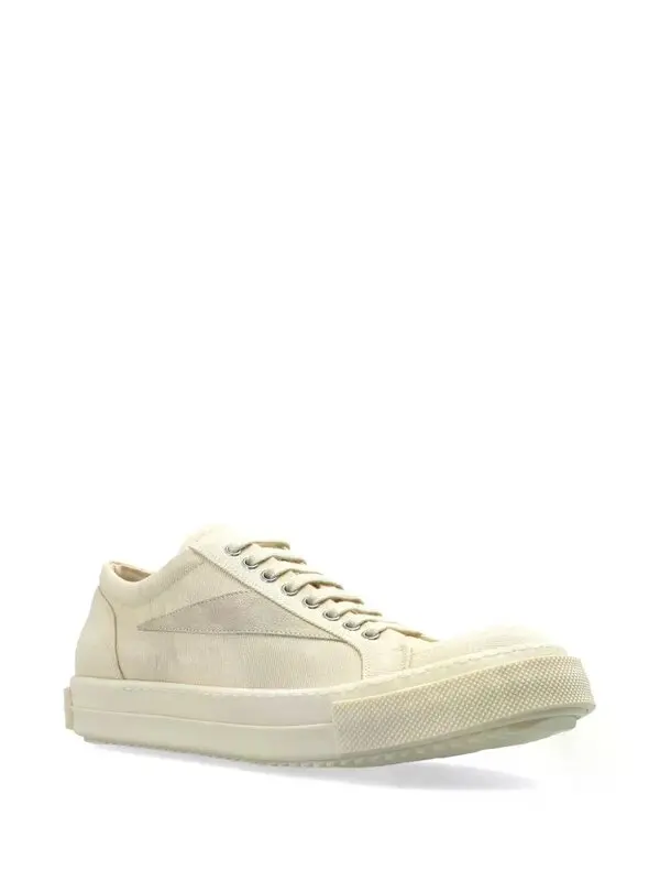 Rick Owens Lace-up Panelled Sneakers
