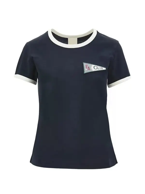 Emporio Armani Patch T-shirt - Blue