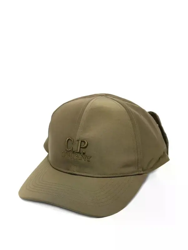 C.P. COMPANY Logo-detail Baseball Cap - Green