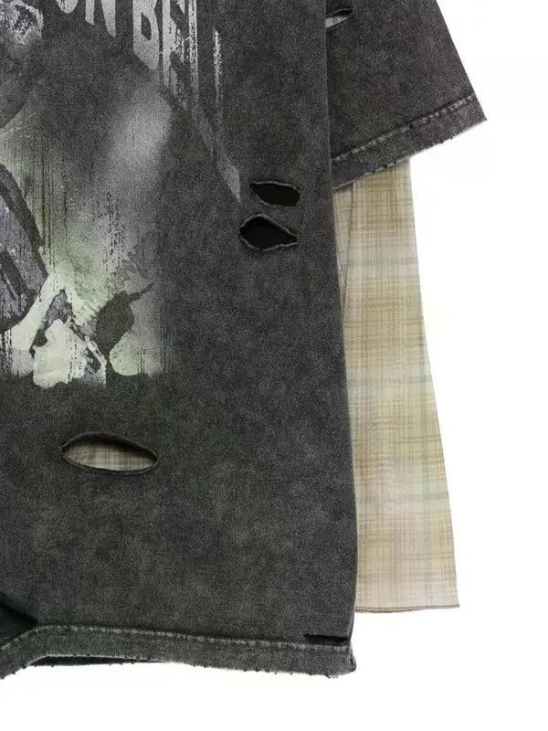 Andersson Bell Layered Distressed T-shirt
