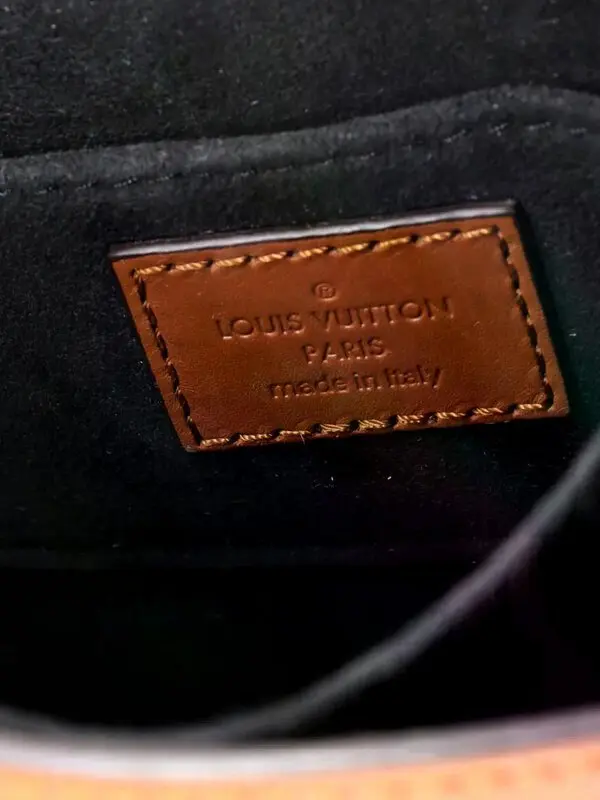 LOUIS VUITTON Dauphine Reverse Monogram Canvas Mini Crossbody Bag - Brown