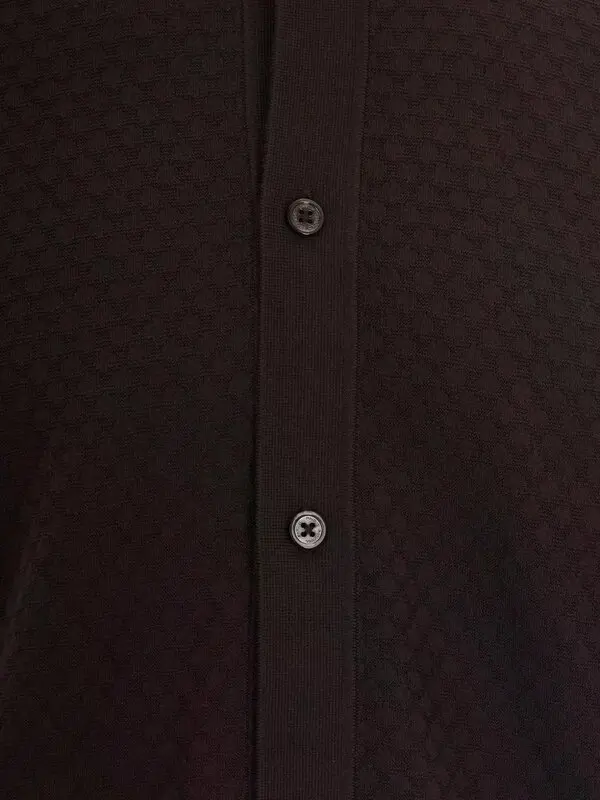 PAOLO PECORA Buttoned Polo Shirt - Brown
