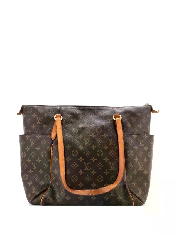 LOUIS VUITTON Totally Handbag Monogram Canvas Gm Shoulder Bag - Brown