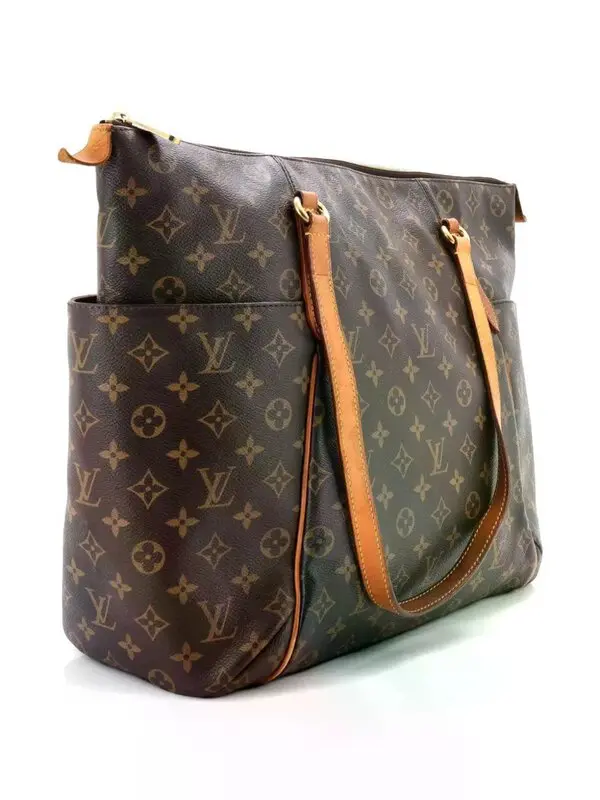 LOUIS VUITTON Totally Handbag Monogram Canvas Gm Shoulder Bag - Brown