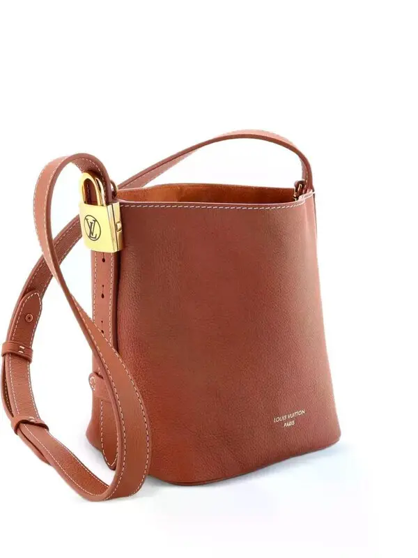 LOUIS VUITTON All-in Leather Bb Hobo Bag