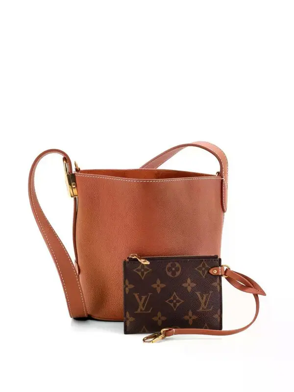 LOUIS VUITTON All-in Leather Bb Hobo Bag