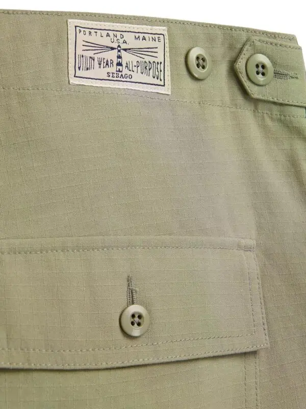 SEBAGO Milton Buttoned Shorts - Green