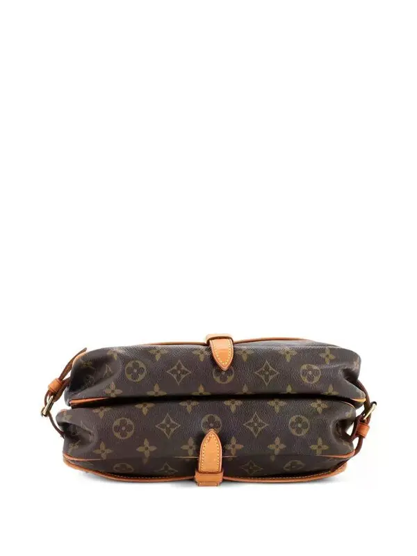 LOUIS VUITTON Saumur Handbag Monogram Canvas 30 - Brown