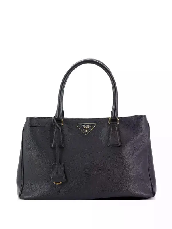 Prada Lux Open Saffiano Leather Medium Tote Bag
