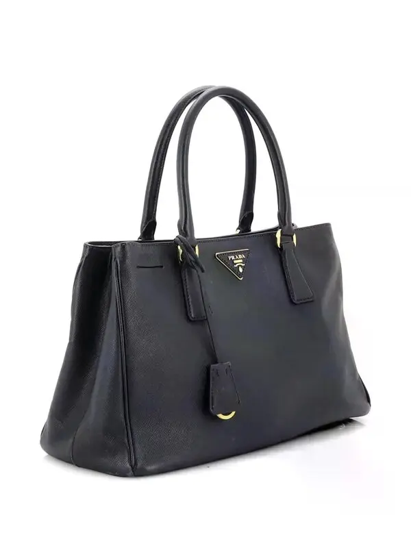 Prada Lux Open Saffiano Leather Medium Tote Bag
