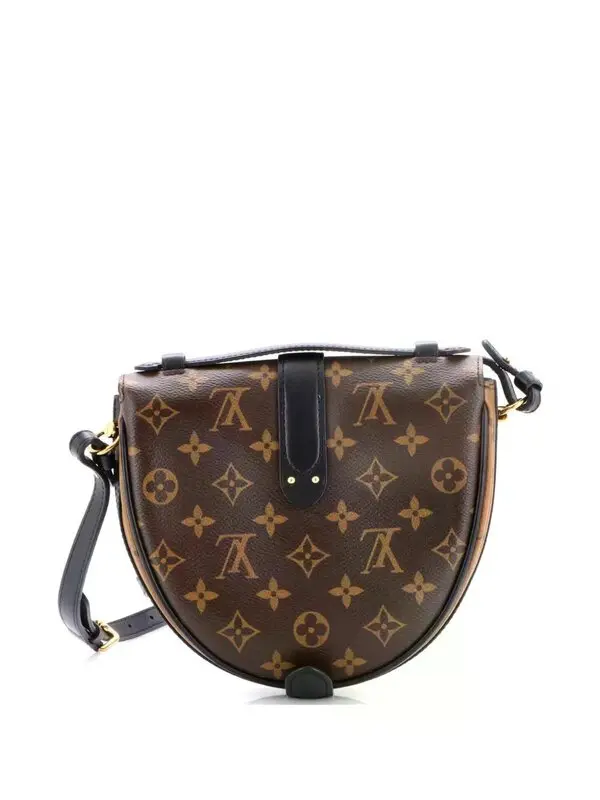 LOUIS VUITTON Chantilly Lock Crossbody Bag Monogram Canvas And Leather