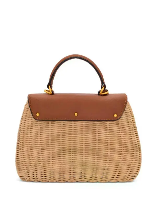 Oscar De La Renta Poppy Tote Bag - Neutrals
