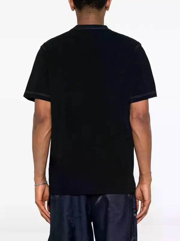 Balmain Logo-embroidered T-shirt