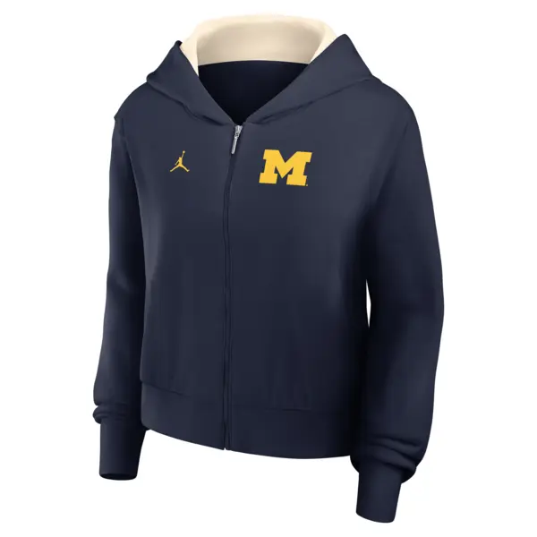 JORDAN Michigan Mantra Full-zip Hoodie - Blue