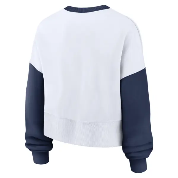 Nike Detroit Tigers Mlb Pullover Crew - White