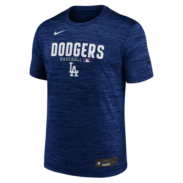 Nike Los Angeles Dodgers Authentic Collection Dri-fit Mlb T-shirt - Blue