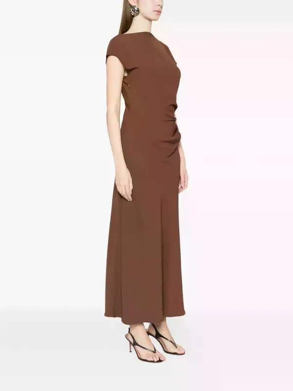 Imperial Belted Maxi Dress