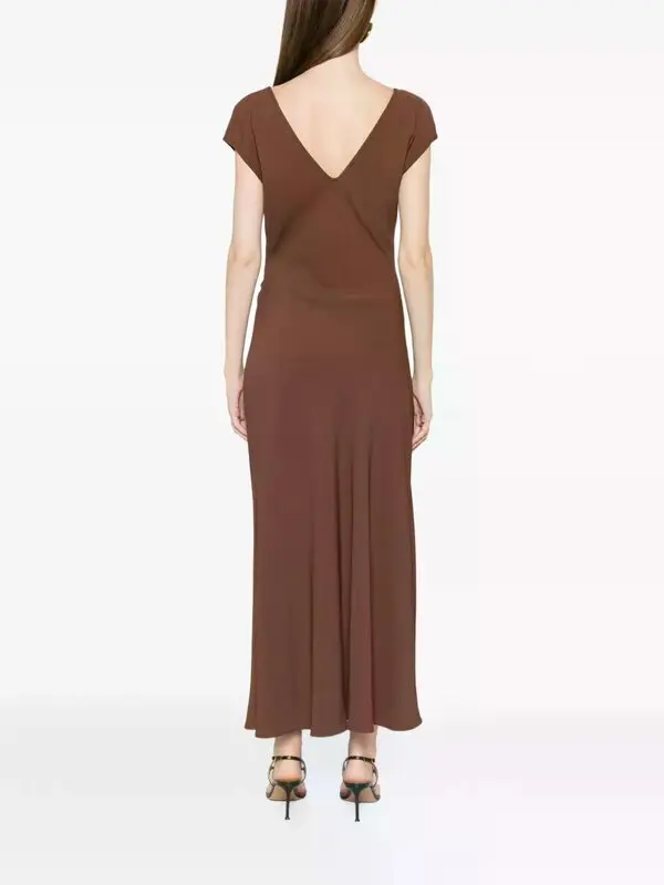 Imperial Belted Maxi Dress