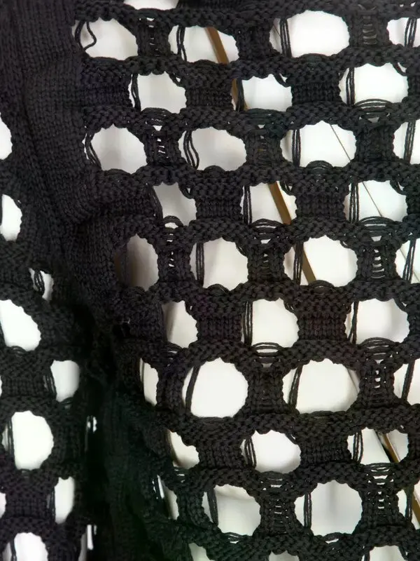 Comme Des Garçons Openwork Knit Sweater