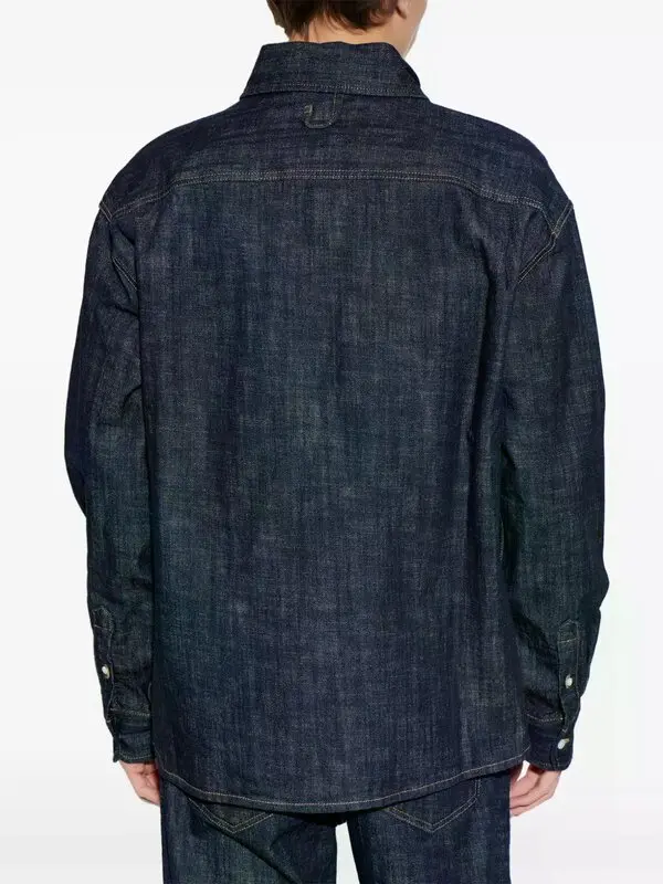 Jacquemus Simon Denim Shirt - Blue