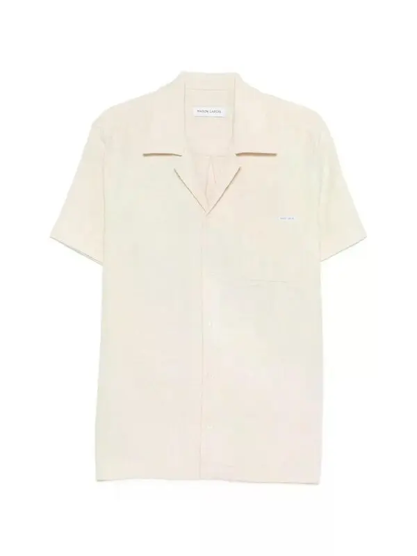 Maison Labiche Logo-patch Shirt