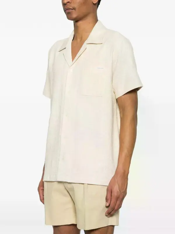 Maison Labiche Logo-patch Shirt