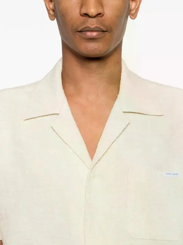 Maison Labiche Logo-patch Shirt
