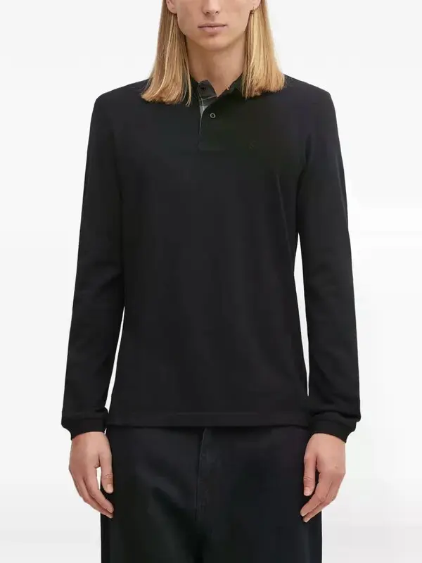 Barbour Long-sleeved Polo Shirt