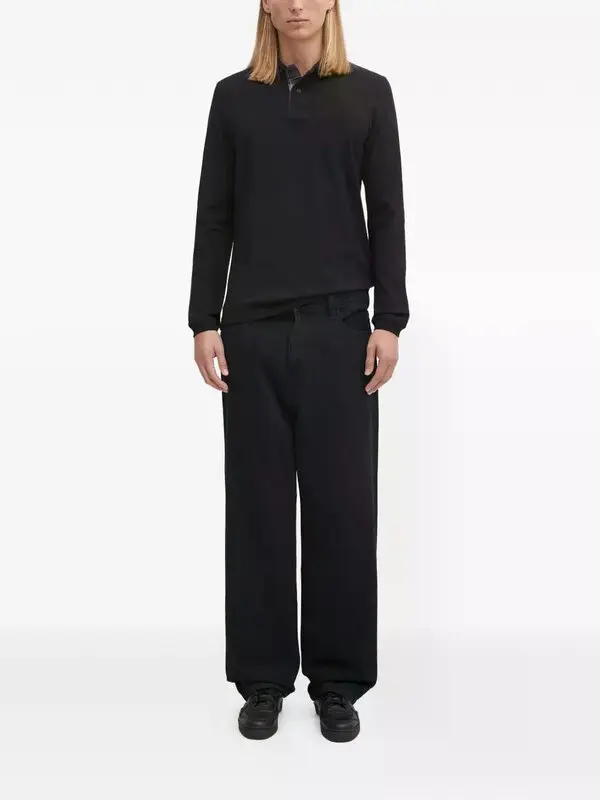 Barbour Long-sleeved Polo Shirt