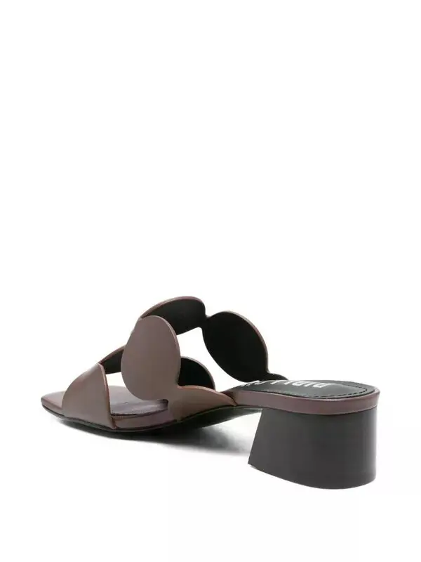 BIBI LOU Cut-out Mules - Brown