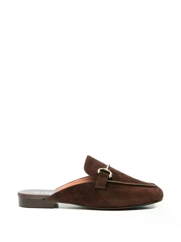 BIBI LOU Suede Mules - Brown