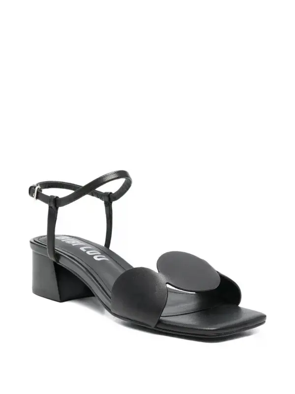BIBI LOU Cut-out Sandals - Black