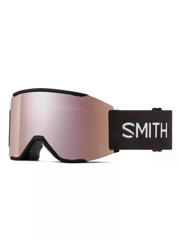 SMITH Squad Mag Logo-strap Goggles - Black