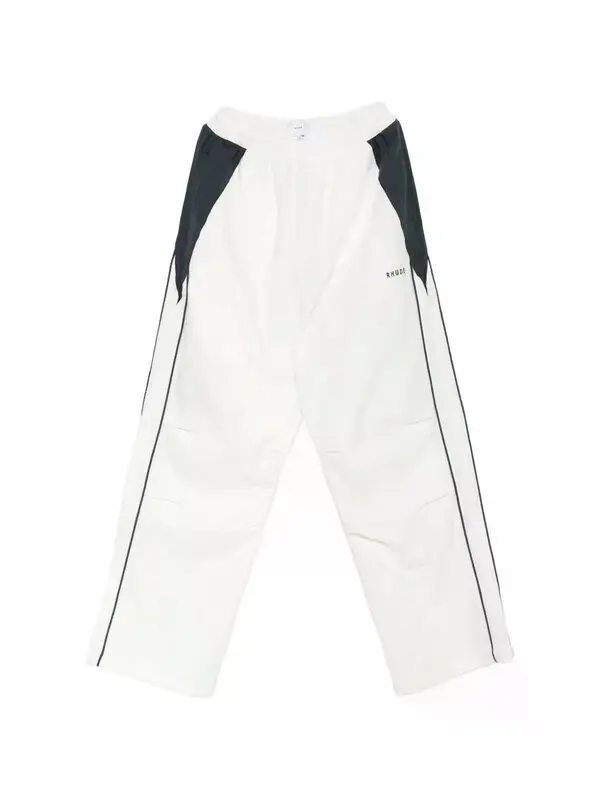 Rhude Ramona Panel-detail Trousers - White