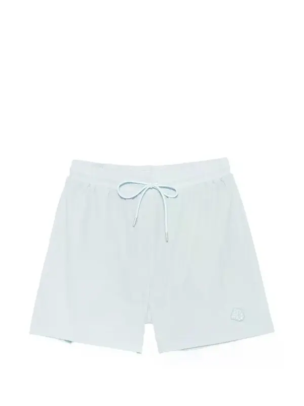 FLANEUR Logo Swim Shorts - Blue