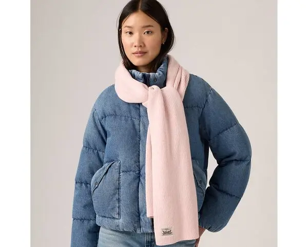 LEVI'S Backpatch Scarf - Pink