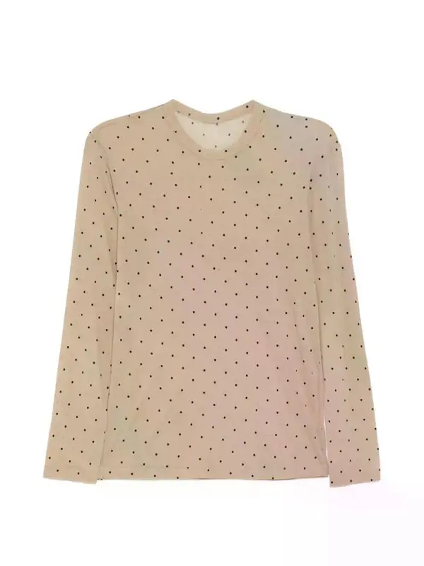 JNBY Polka-dot T-shirt - Neutrals