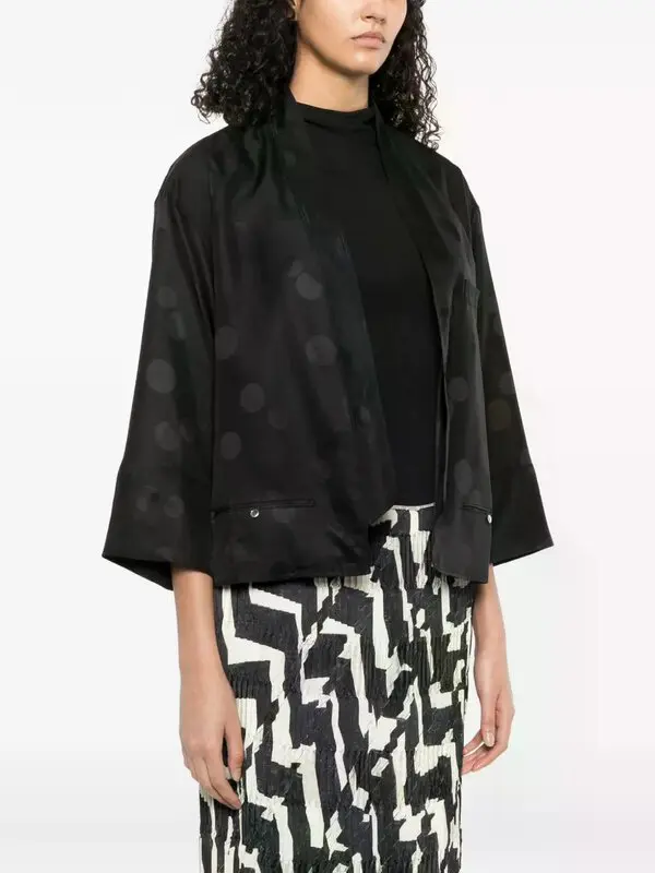 LESS Polka Dot Oversized Jacket