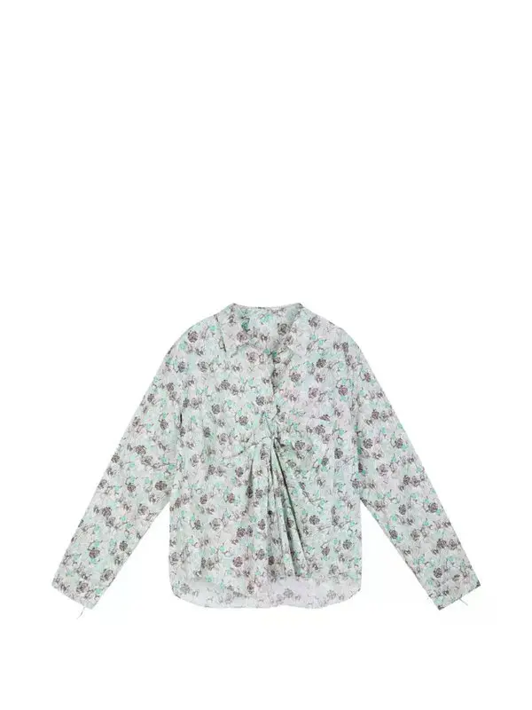JNBY Floral-print Blouse - Green