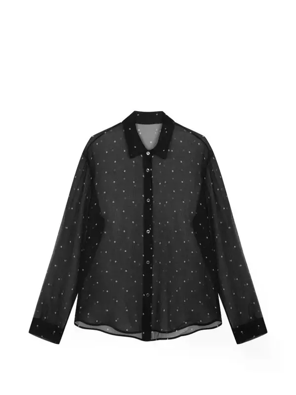 JNBY Polka Dot Shirt - Black
