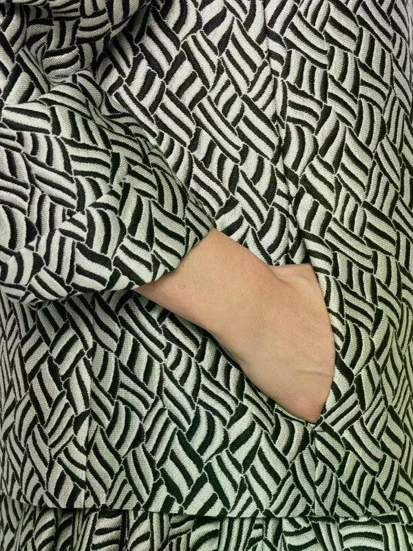 Max Mara Lira Jacquard Patterned Blazer
