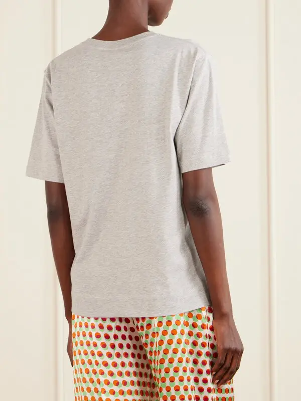 Dries Van Noten Heydu Stretch-cotton Jersey T-shirt